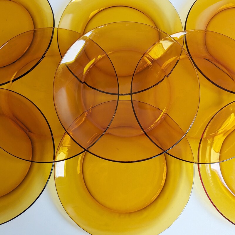 Amber Glassware - Etsy
