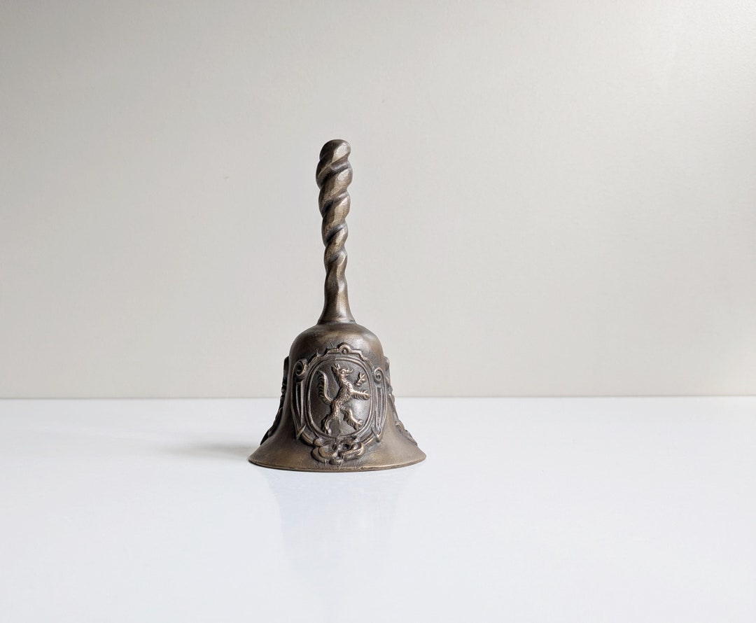 Bronze Bell, Antique Style Hand Bell, Councillor's Bell, Blachian ...