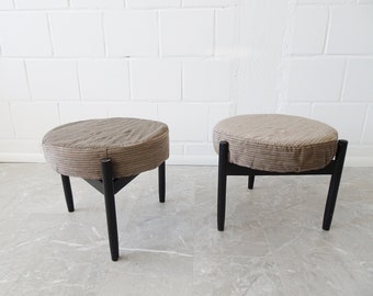 Mid Century Stool - Etsy