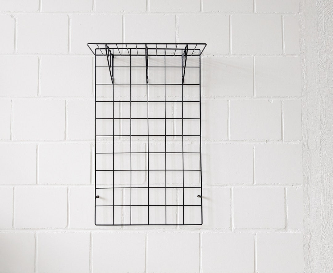 Vintage Wall Coat Rack Made of Metal, Coat Rack String Design, Wire ...