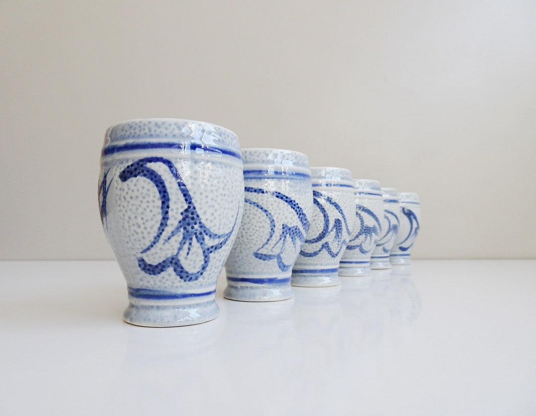 Stoneware Mug Salt Glazed, Apple Wine Mug, Rustic Drinking Mug - Etsy