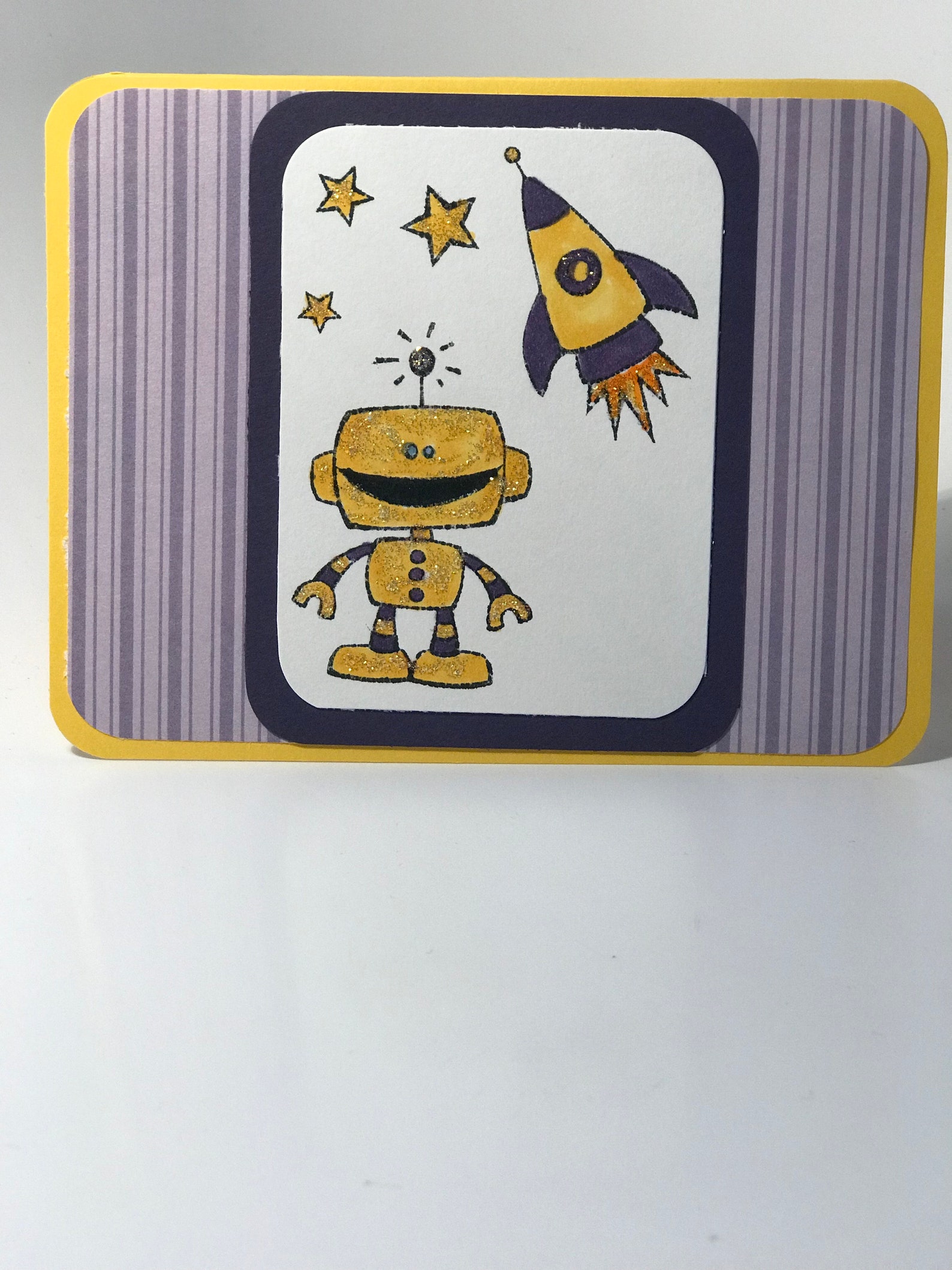 Robot Greeting Card | Etsy