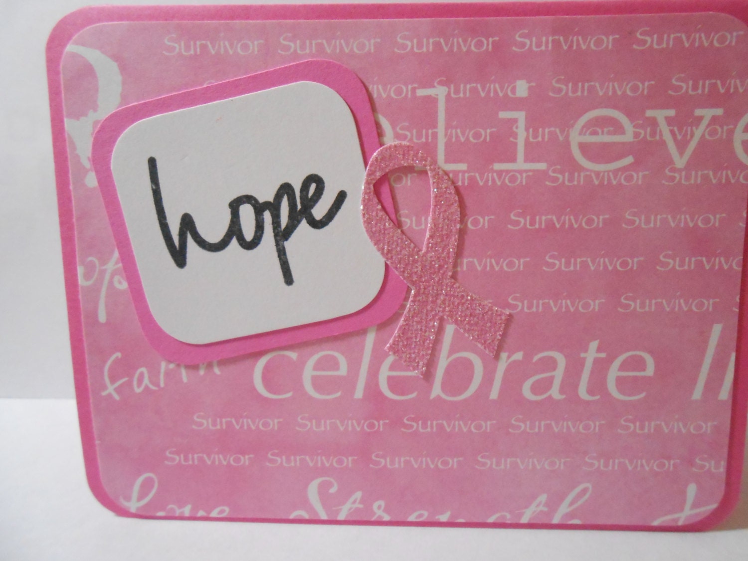 Breast Cancer Awareness Greeting Cards | Etsy