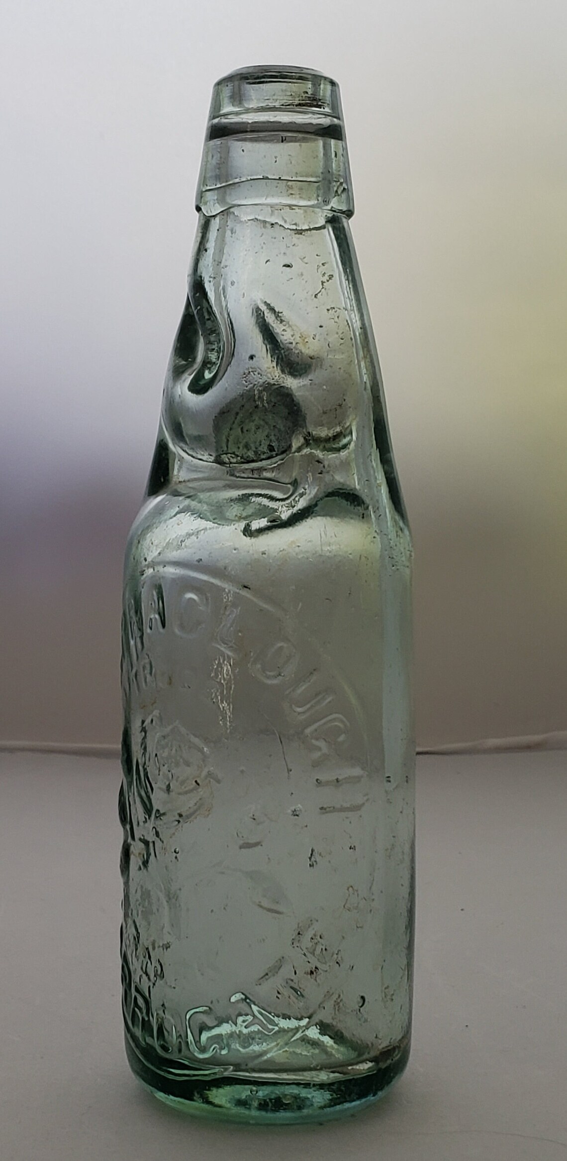 Vintage Codd-neck Bottle - C. Barraclough – Harrogate With Rose - Etsy