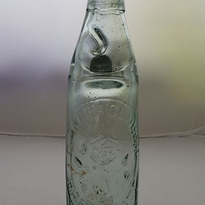 Vintage Codd-neck Bottle - C. Barraclough – Harrogate With Rose - Etsy