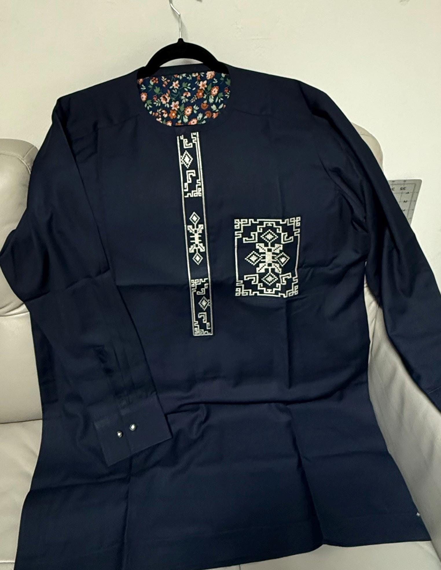 Handmade African Senetor Outfits- Nigeria Men Set - Etsy