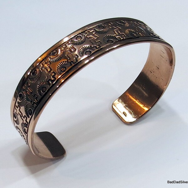 Santa Fe Copper Bracelet - Etsy