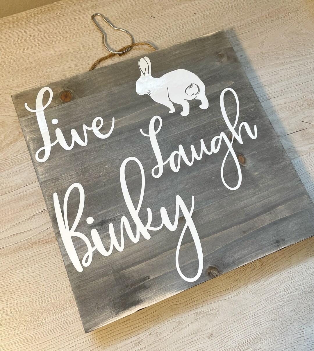 Live Laugh Binky Wooden Sign Guinea Pig Cage Accessory Wall Art - Etsy