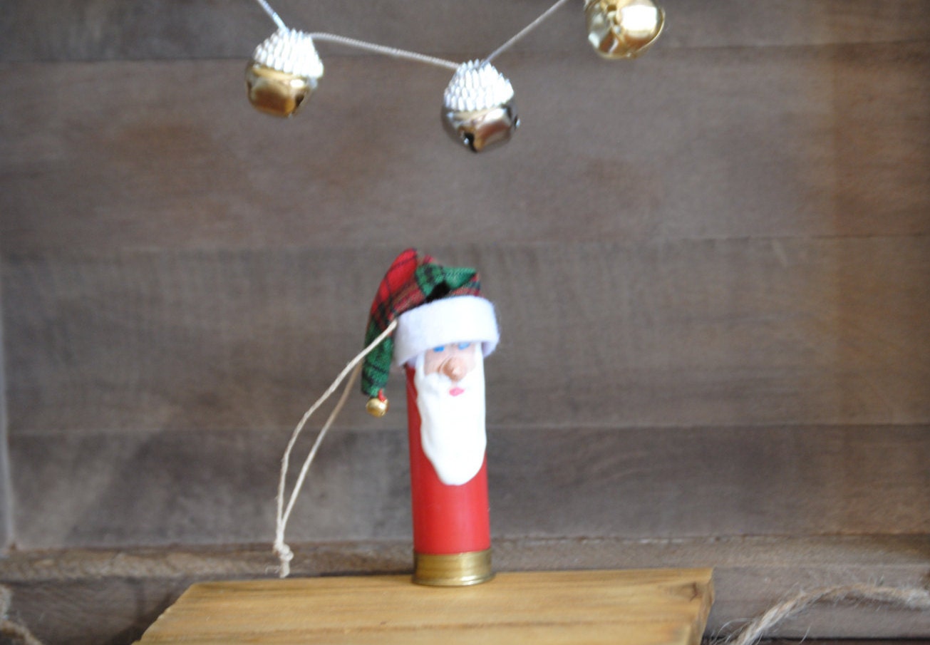 Shotgun Santa (christmas Plaid) - Etsy