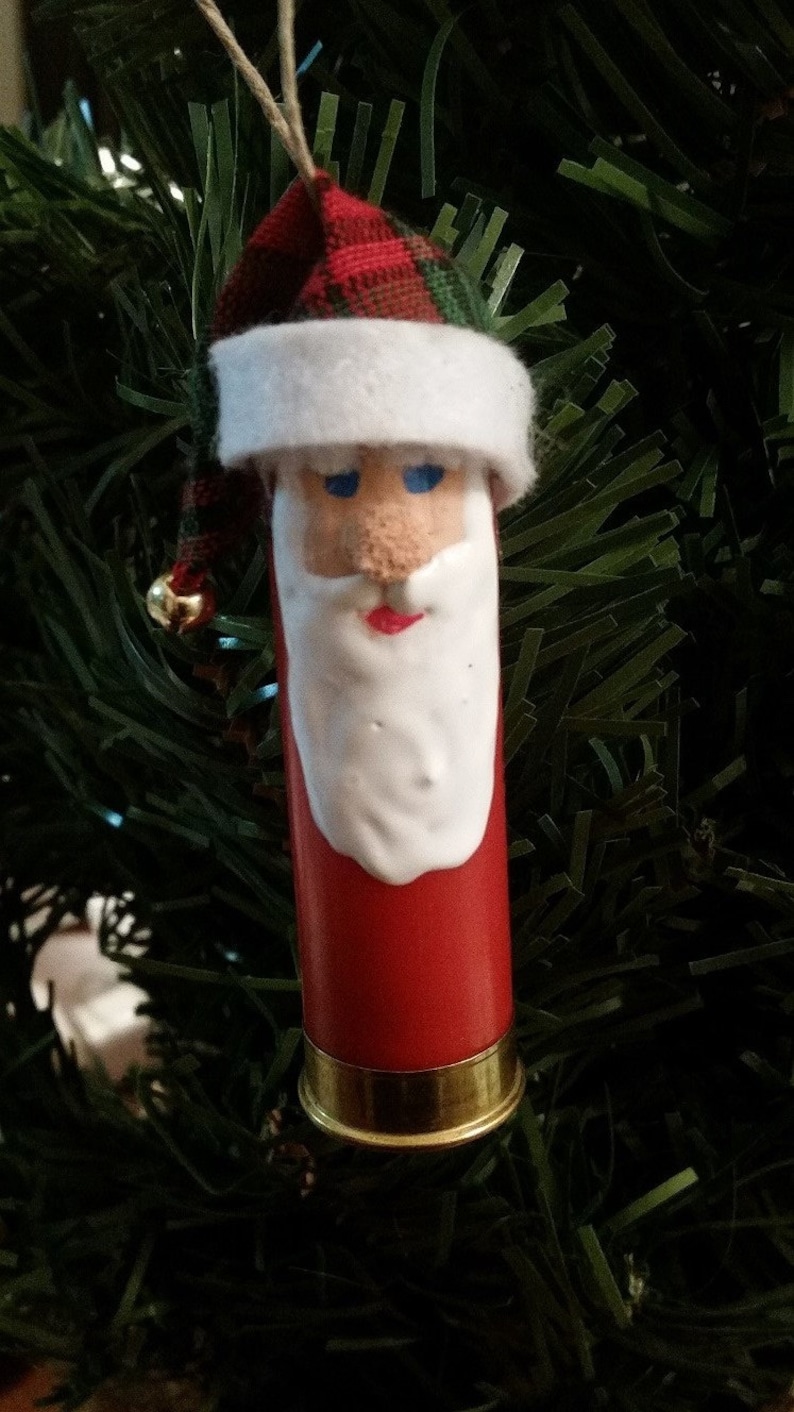 Shotgun Santa (christmas Plaid) - Etsy