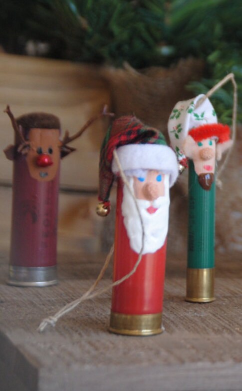 Shotgun Santa (christmas Plaid) - Etsy