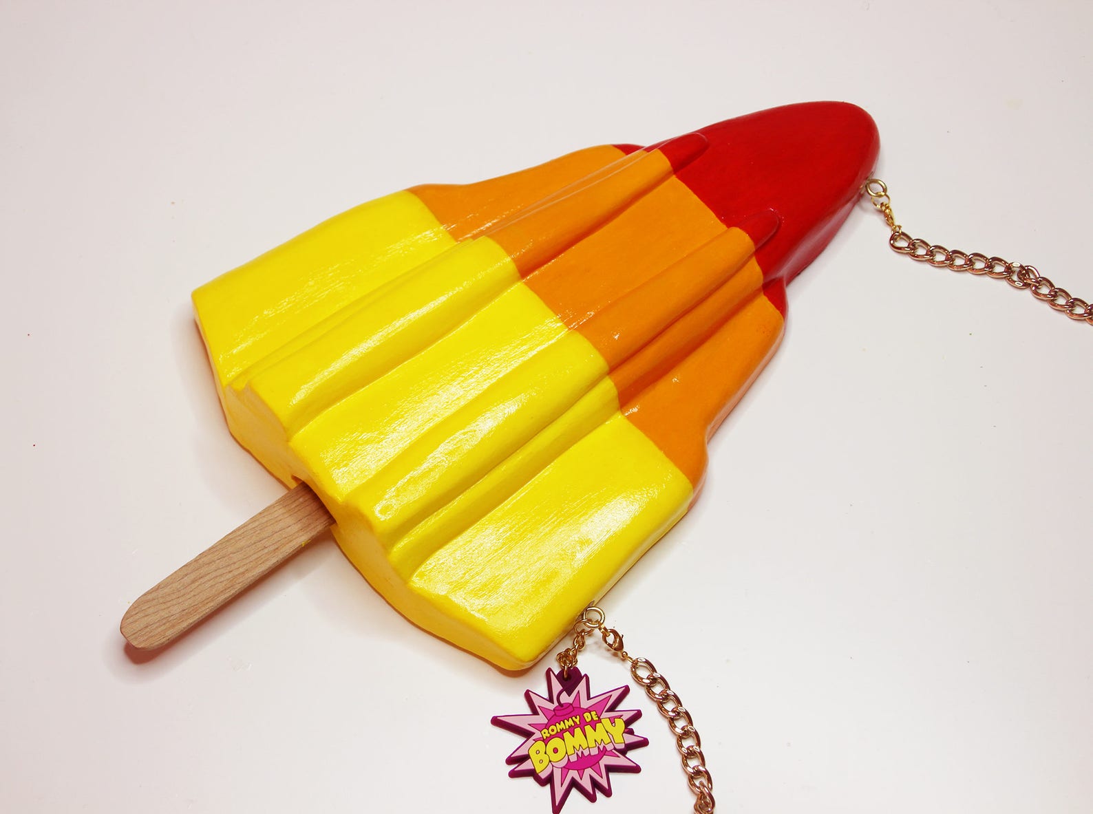 Rocket lolly pop slice purse popslice ice cream ice-cream | Etsy