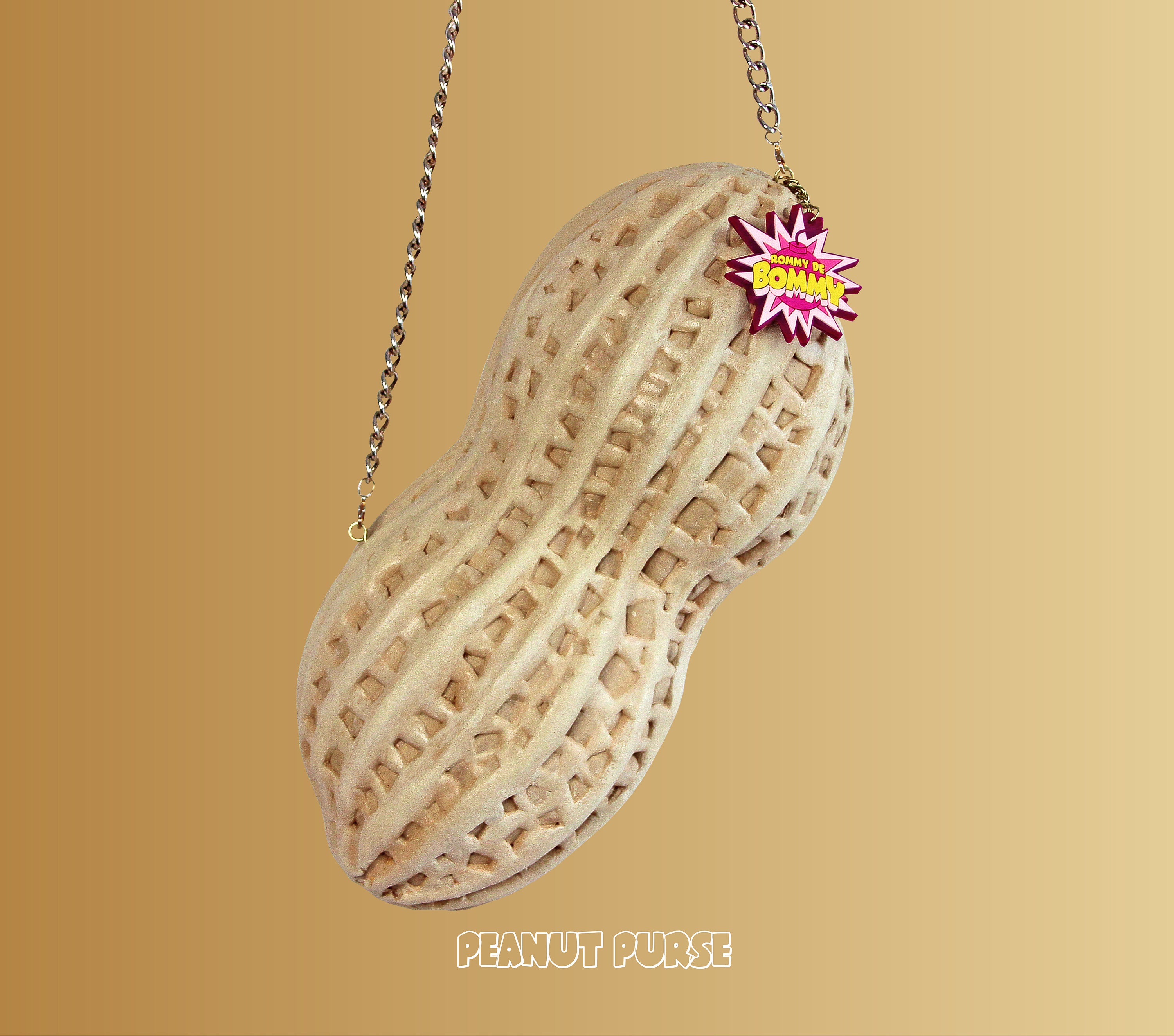 Peanut purse peanut bag peanut handbag peanuts nuts art artist | Etsy