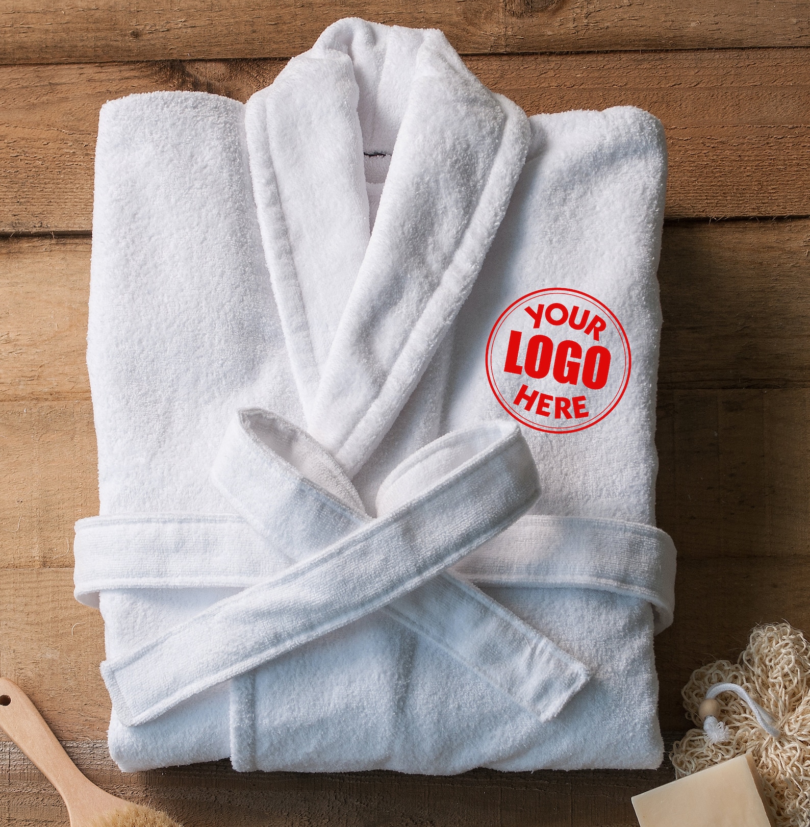 Custom Logo Luxury Bathrobe Spa Gift Embroidered Bath Robe - Etsy