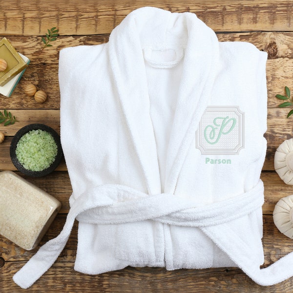 Personalized Luxury Bathrobe - Etsy