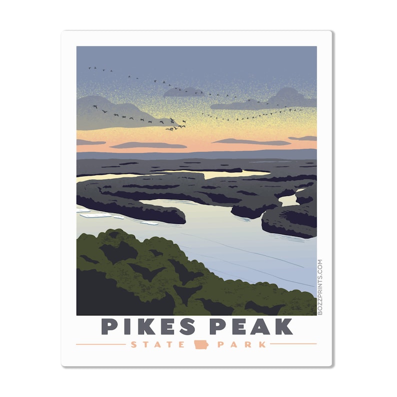 Pikes Peak State Park Sticker | Etsy