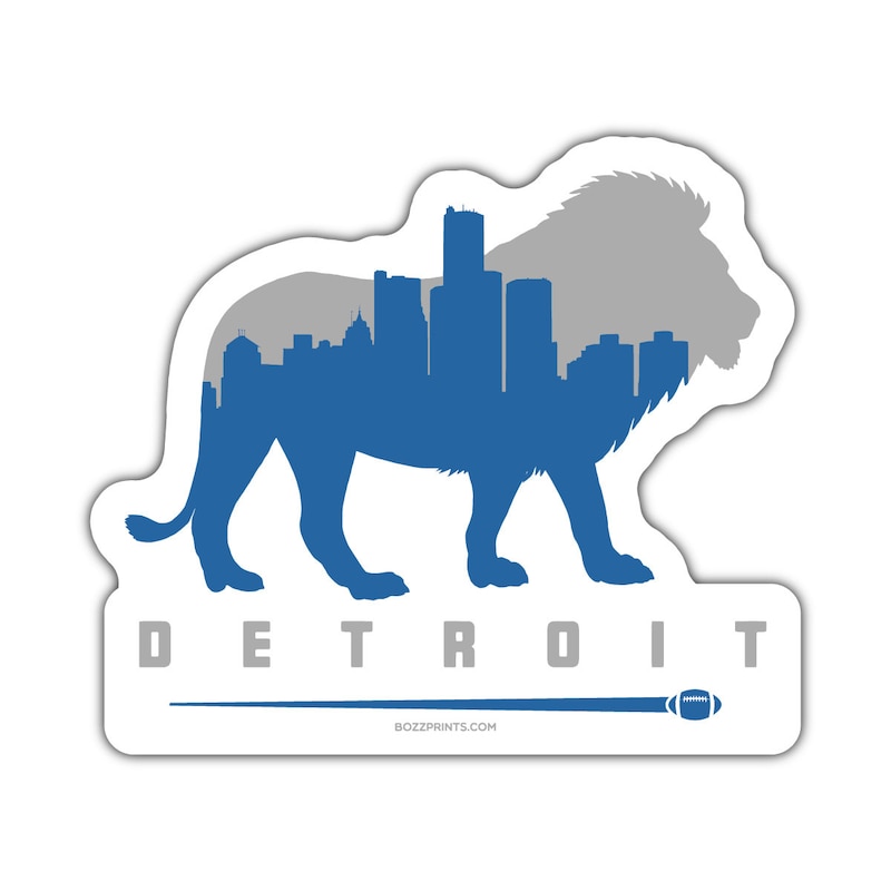 Detroit Stickers - Etsy