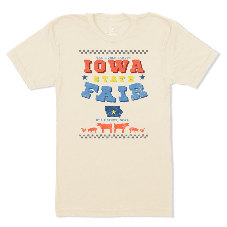 Iowa State Fair Vintage T-shirt - Etsy