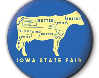 Iowa State Fair Butter Cow T-shirt - Etsy
