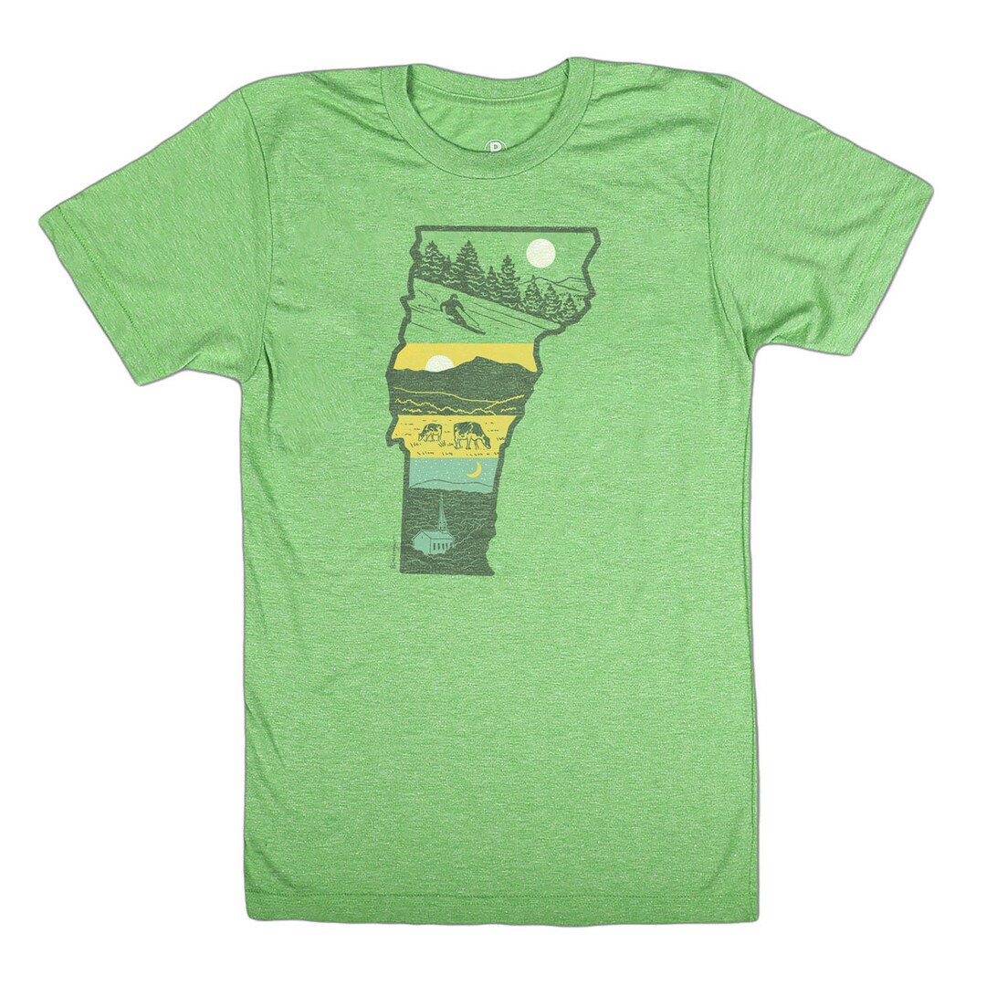 Layers of Vermont T-shirt - Etsy
