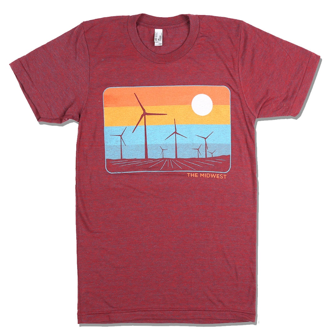 The Midwest Cranberry T-shirt - Etsy