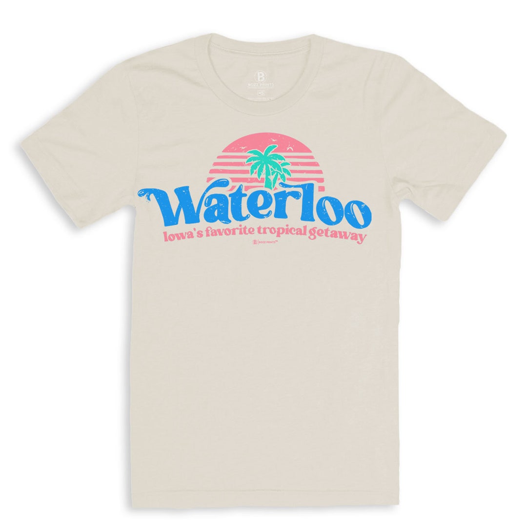Waterloo Tropical Getaway T-shirt - Etsy