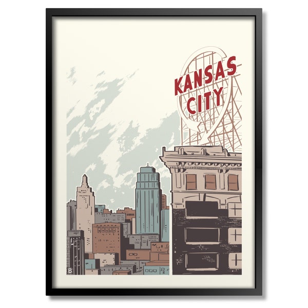 Kansas City Art - Etsy