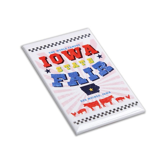 Iowa State Fair Vintage Hard Magnet - Etsy