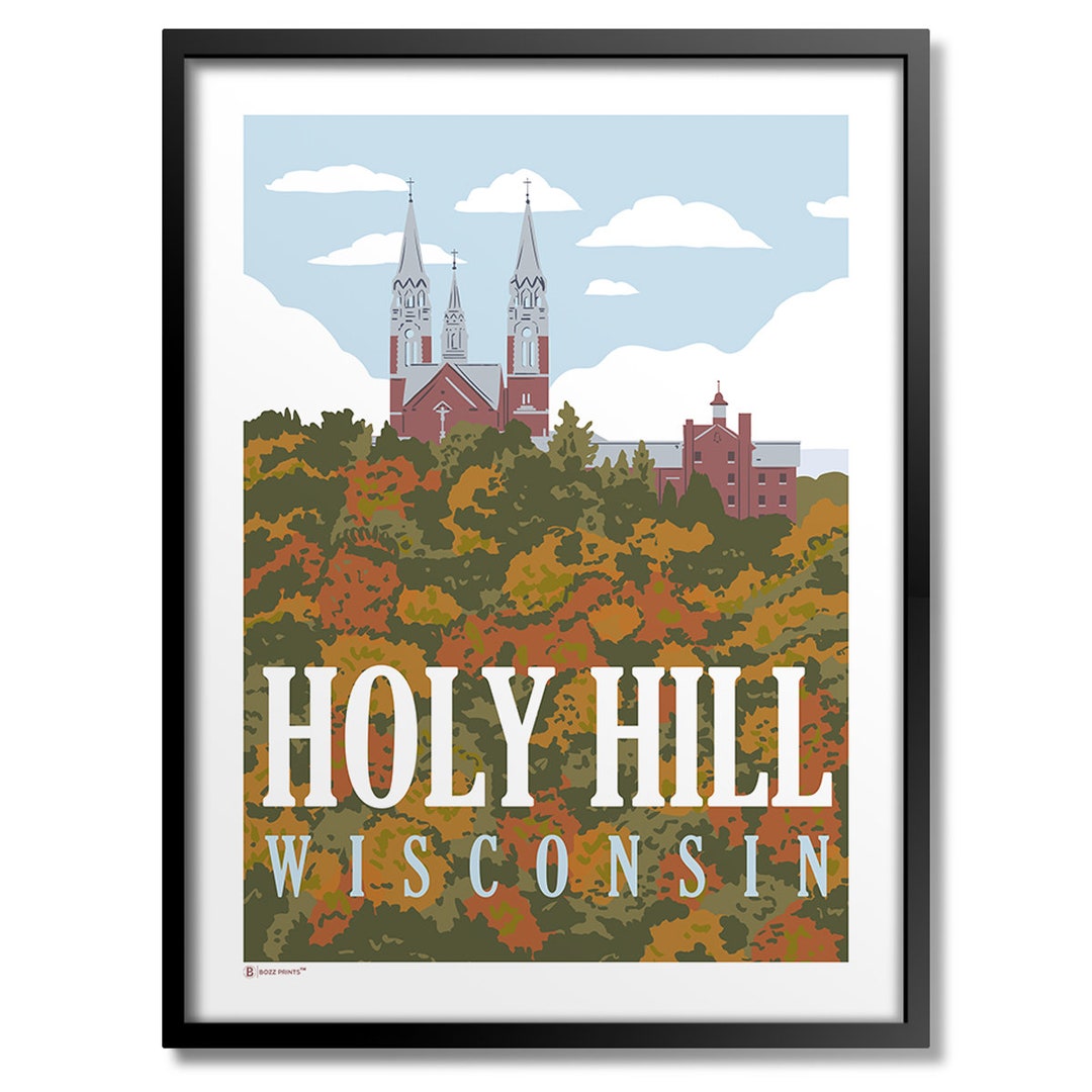 Holy Hill Wisconsin Wisconsin Print - Etsy