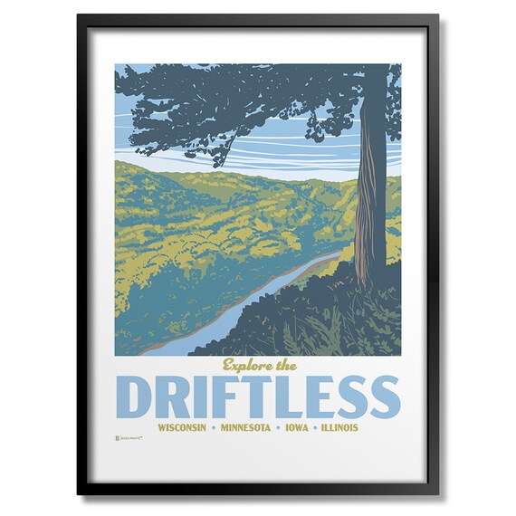 Explore the Driftless Print - Etsy