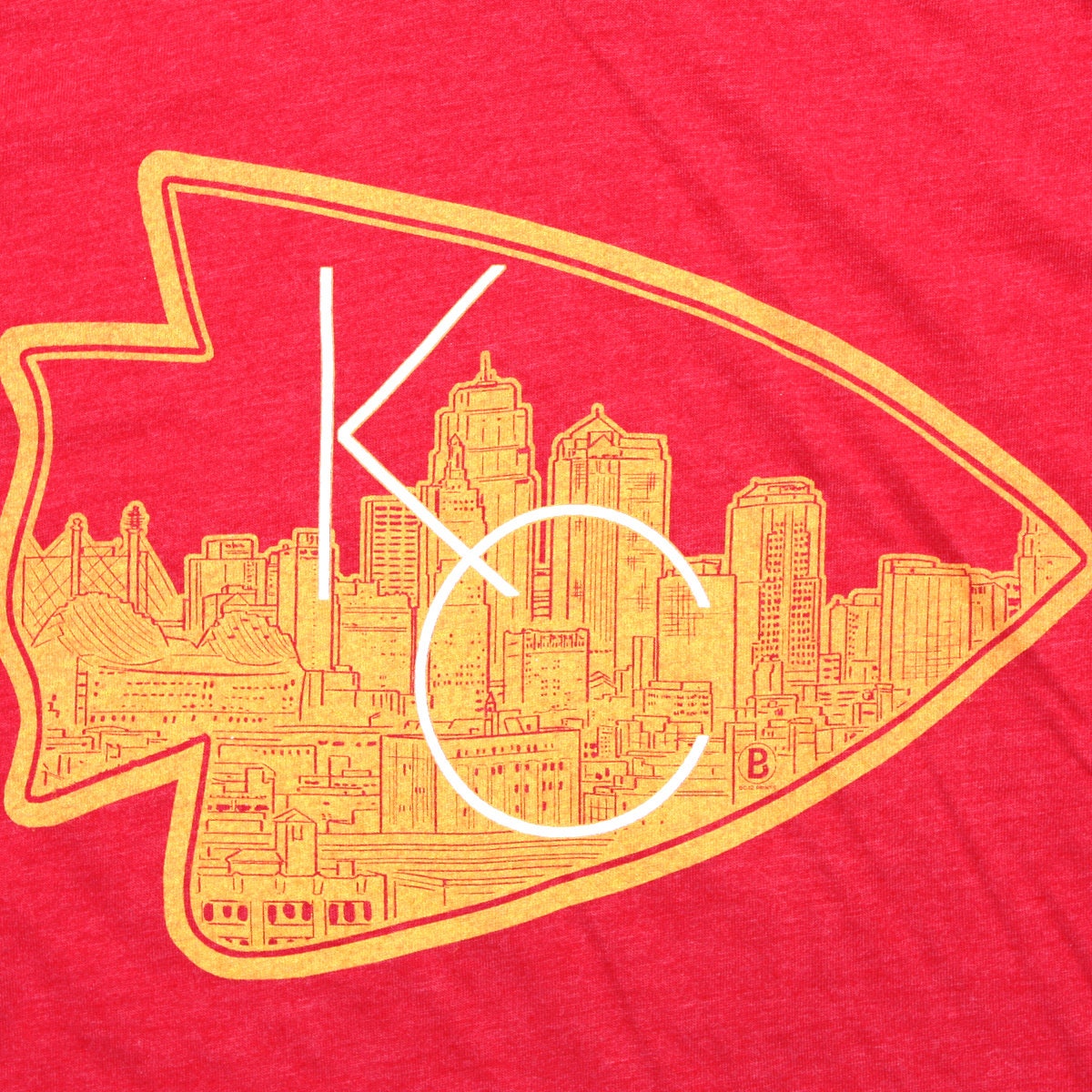 Kansas City Arrowhead T-shirt - Etsy