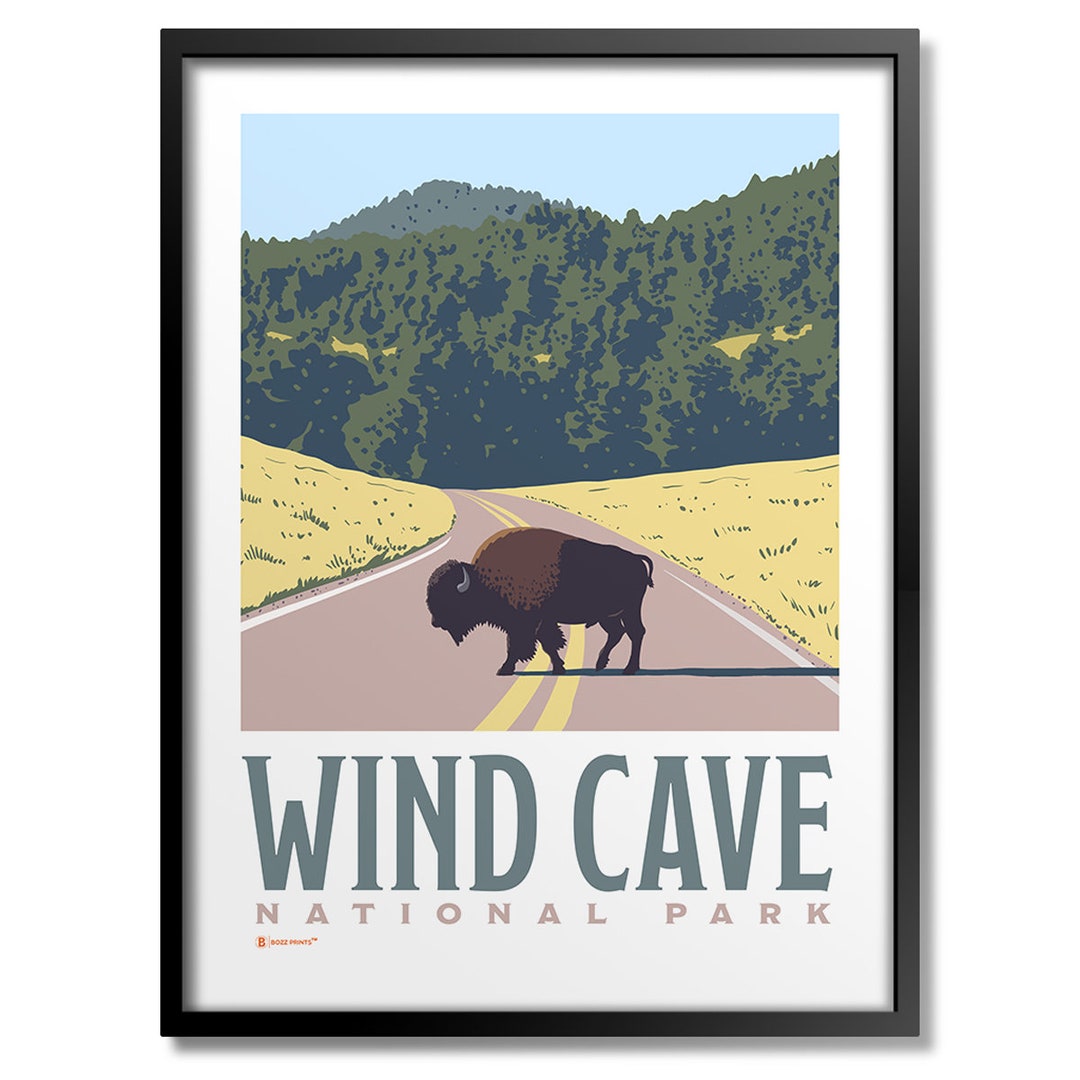 Wind Cave National Park Print - Etsy
