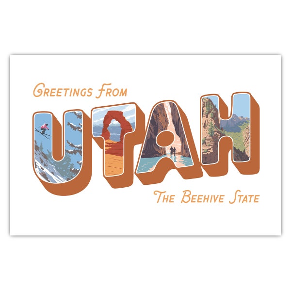 Utah Postcards - Etsy