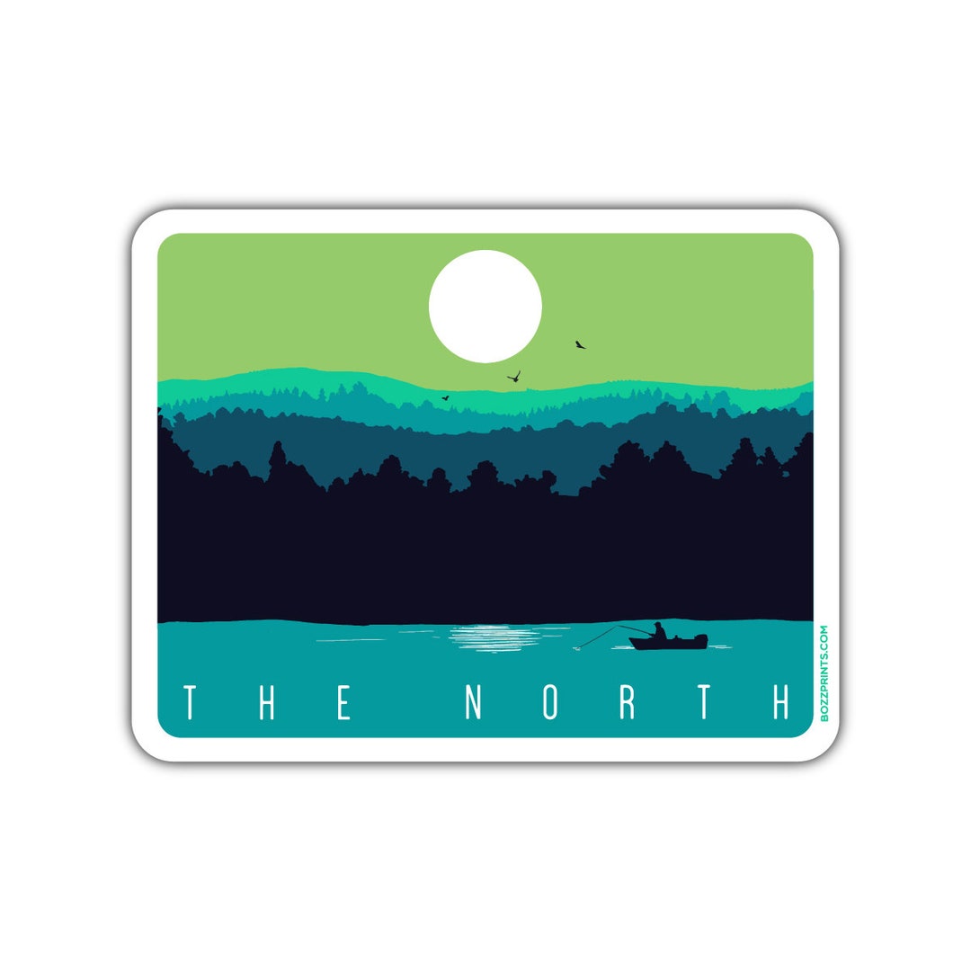 The North Magnet/sticker - Etsy