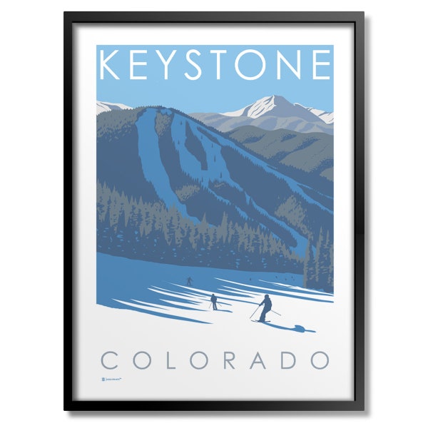 Keystone Ski Poster - Etsy