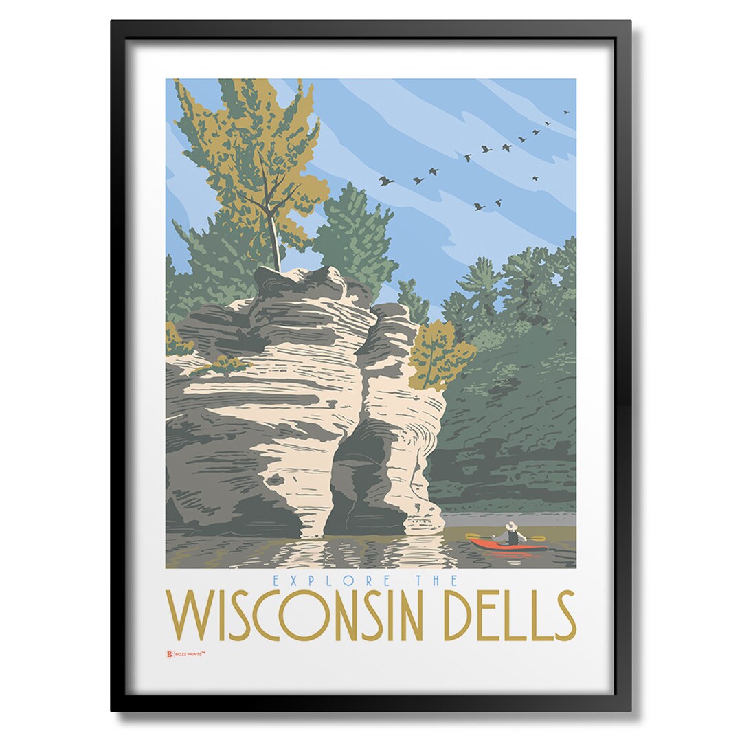Explore Wisconsin Dells Print - Etsy