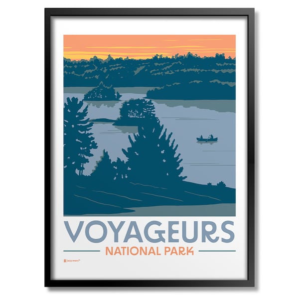 Voyageurs National Park Poster - Etsy