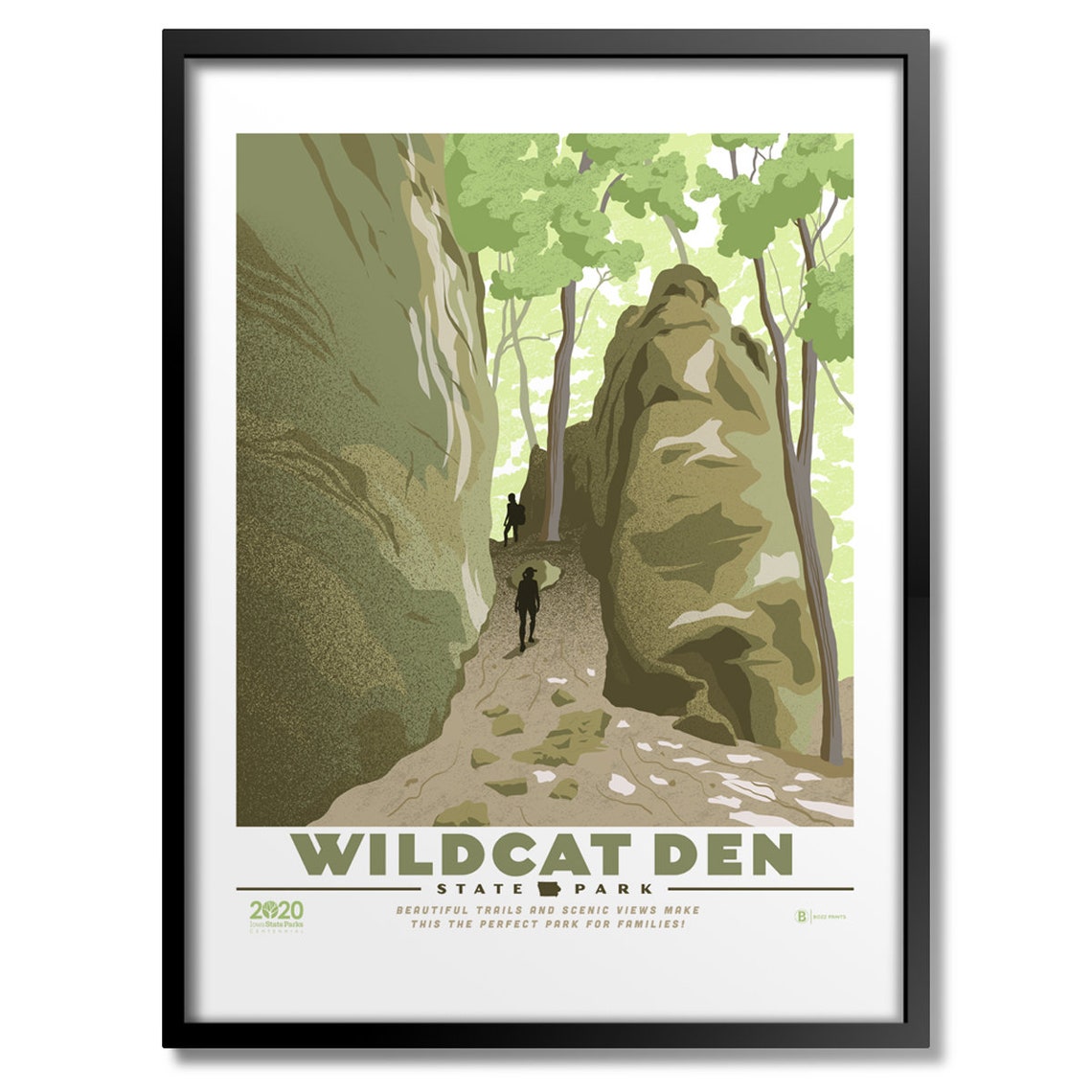 Wildcat Den State Park Print | Etsy