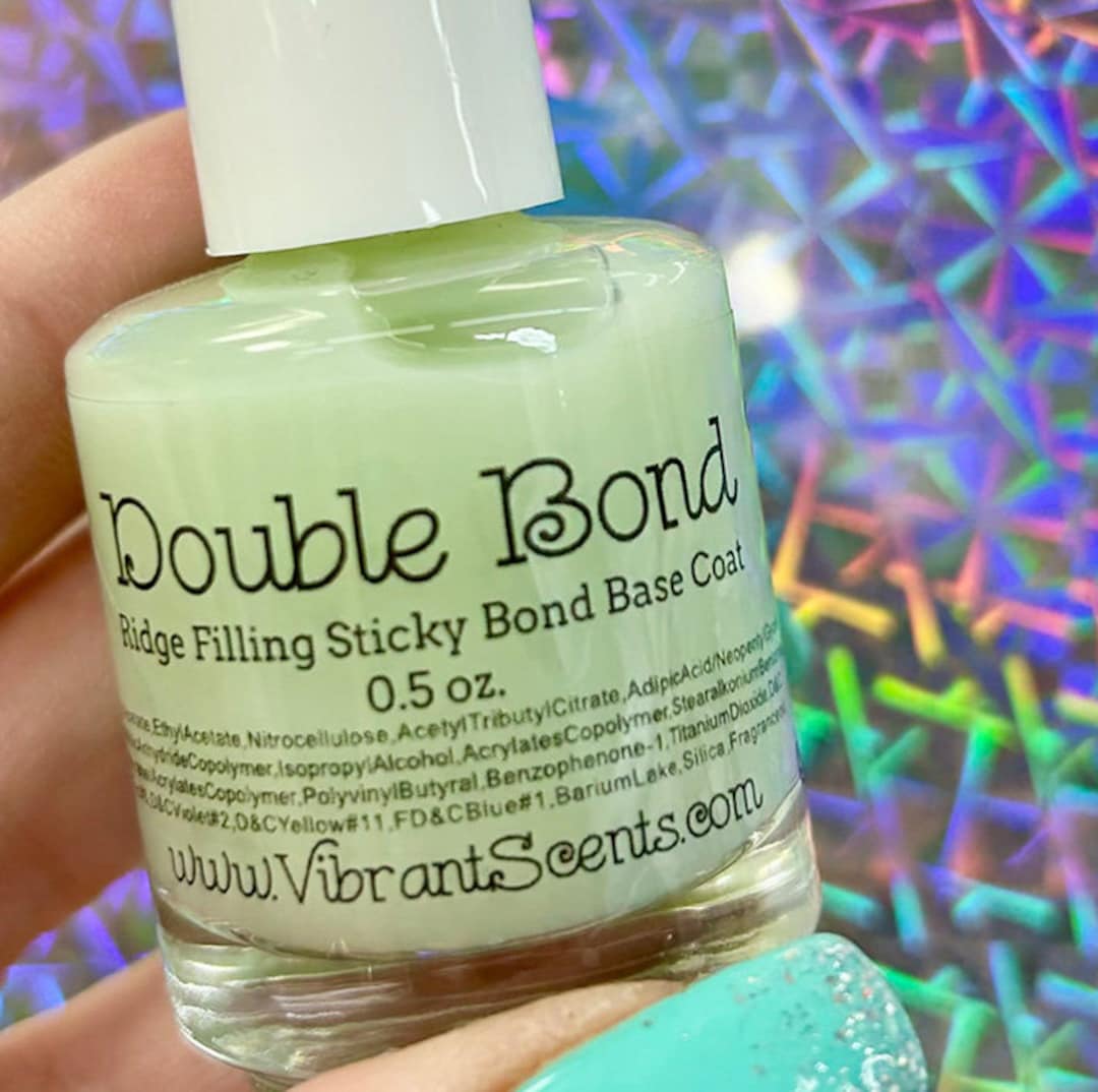 Double Bond - 2 in 1 Sticky, Ridge Filling Base Coat - Etsy