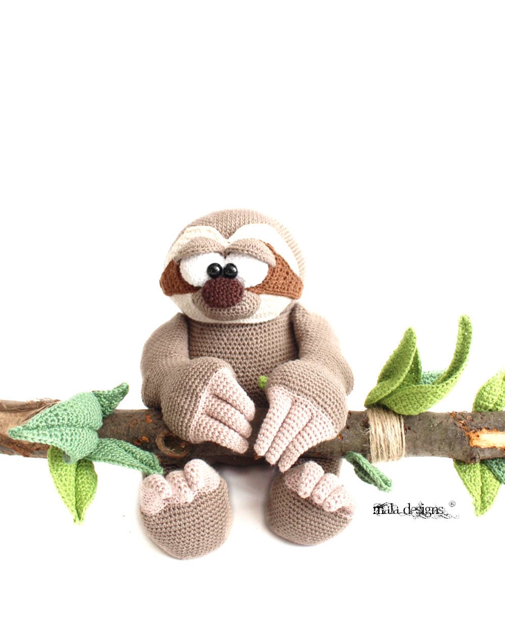 Sloth Crochet Pattern by Mala Designs ® - Etsy