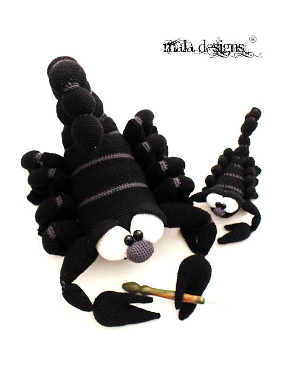 Cacti With Scorpions Crochet Pattern - Etsy