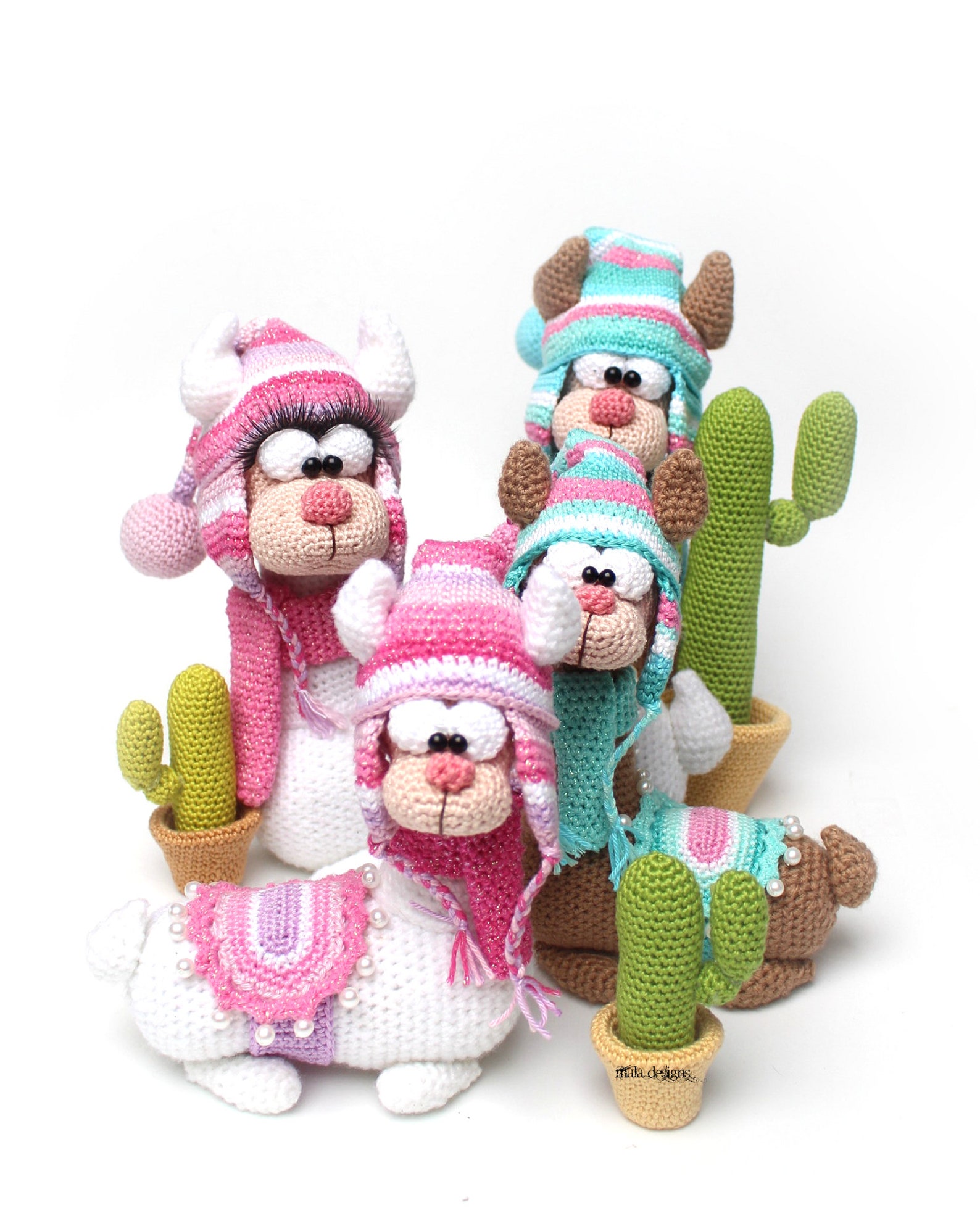 Lamas Crochet Pattern by Mala Designs ® - Etsy Canada