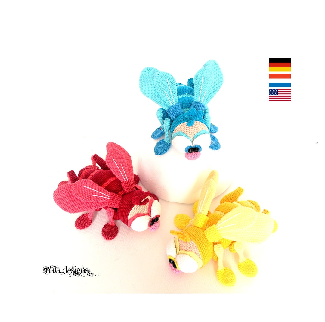 Flies, Crochet Pattern - Etsy