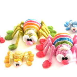 Little Spiders - Crochet Pattern - Etsy