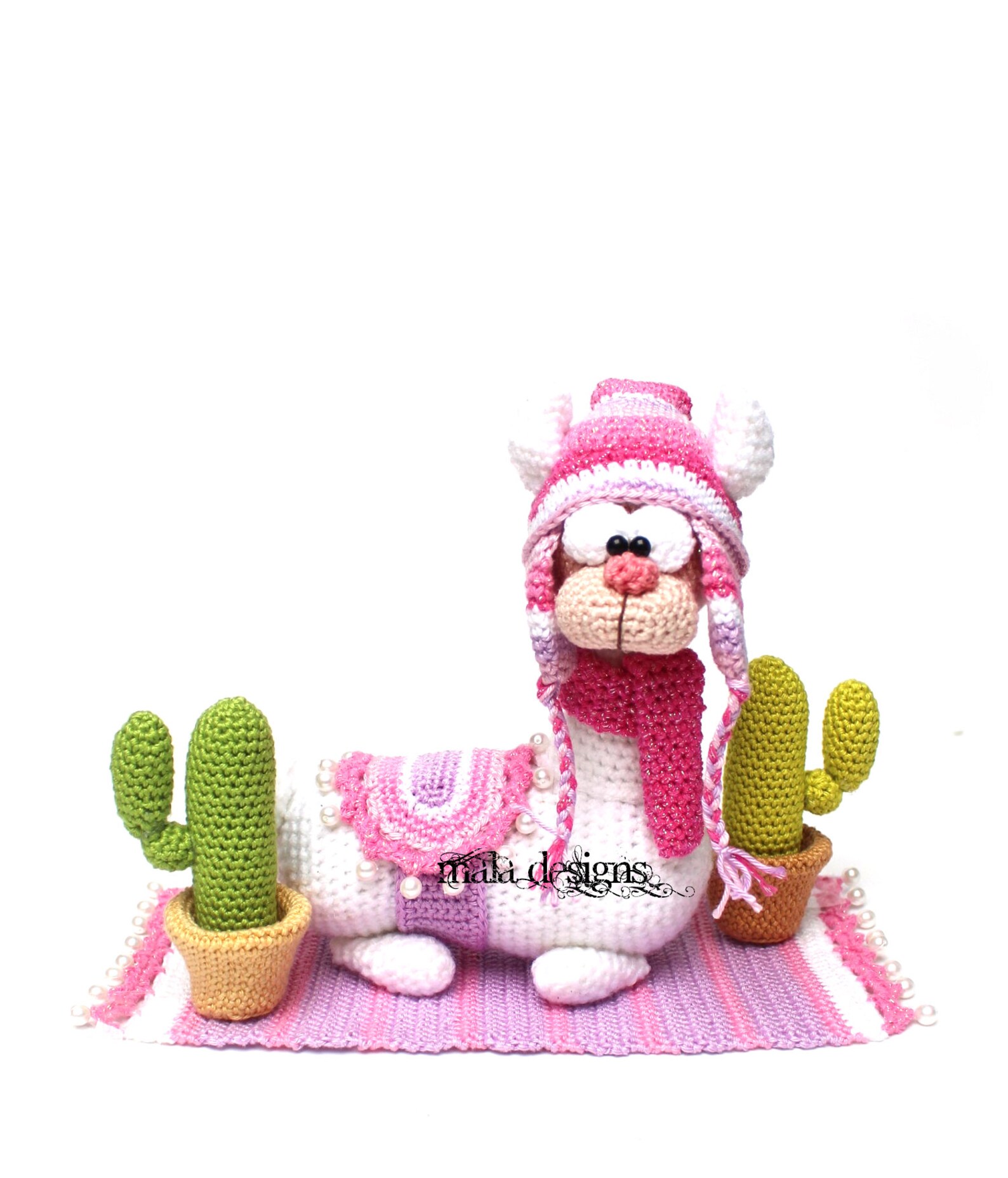 Little Lamas Crochet Pattern by Mala Designs ® - Etsy