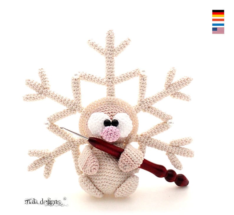 Snowflake - Crochet Pattern by Mala Designs ® - Etsy Canada