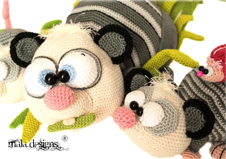 Opossum - Extended Version, Crochet Pattern - Etsy