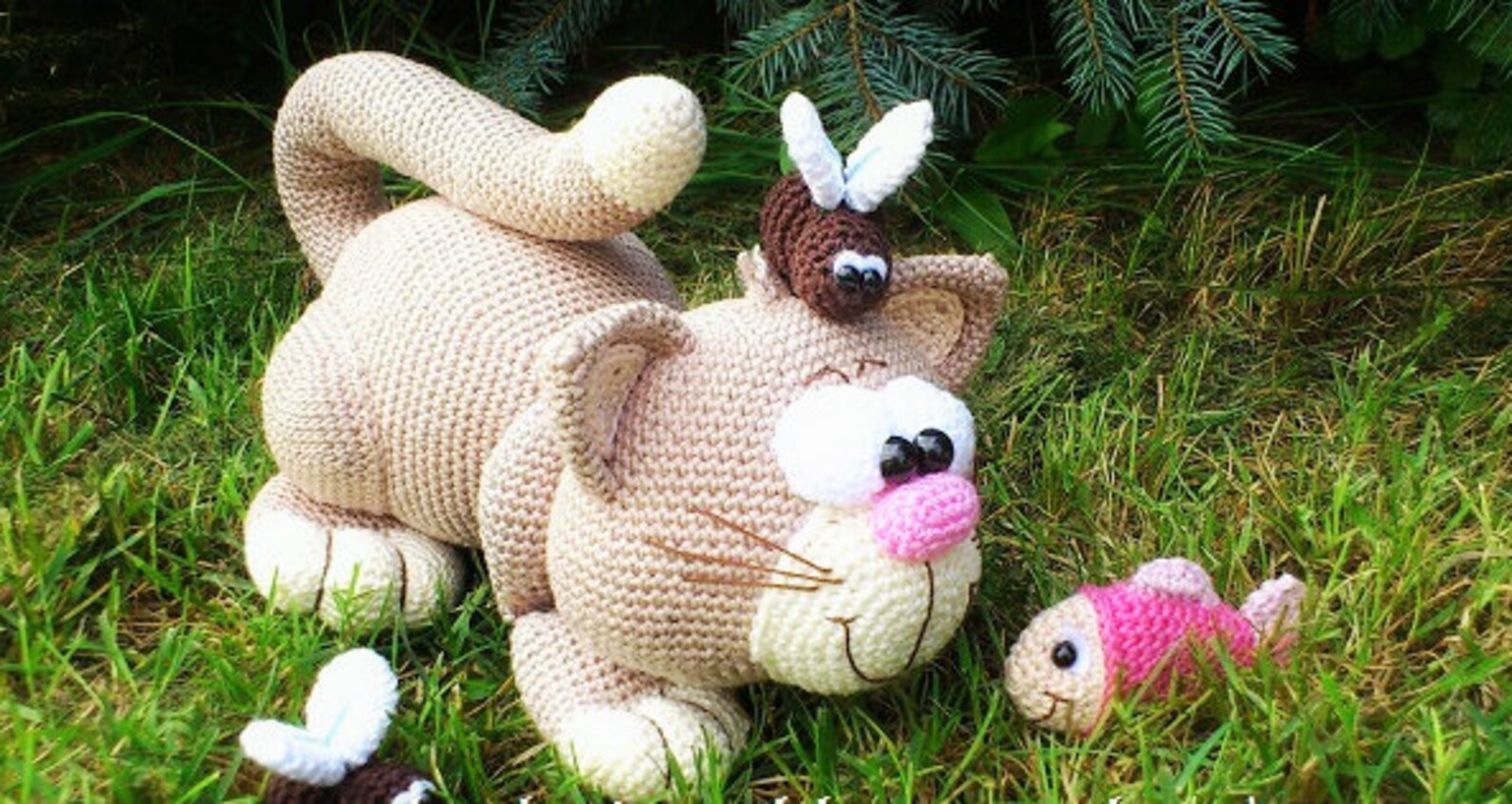 Little Kitty, Crochet Pattern - Etsy