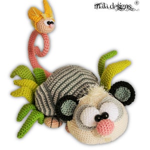 Opossum - Extended Version, Crochet Pattern - Etsy