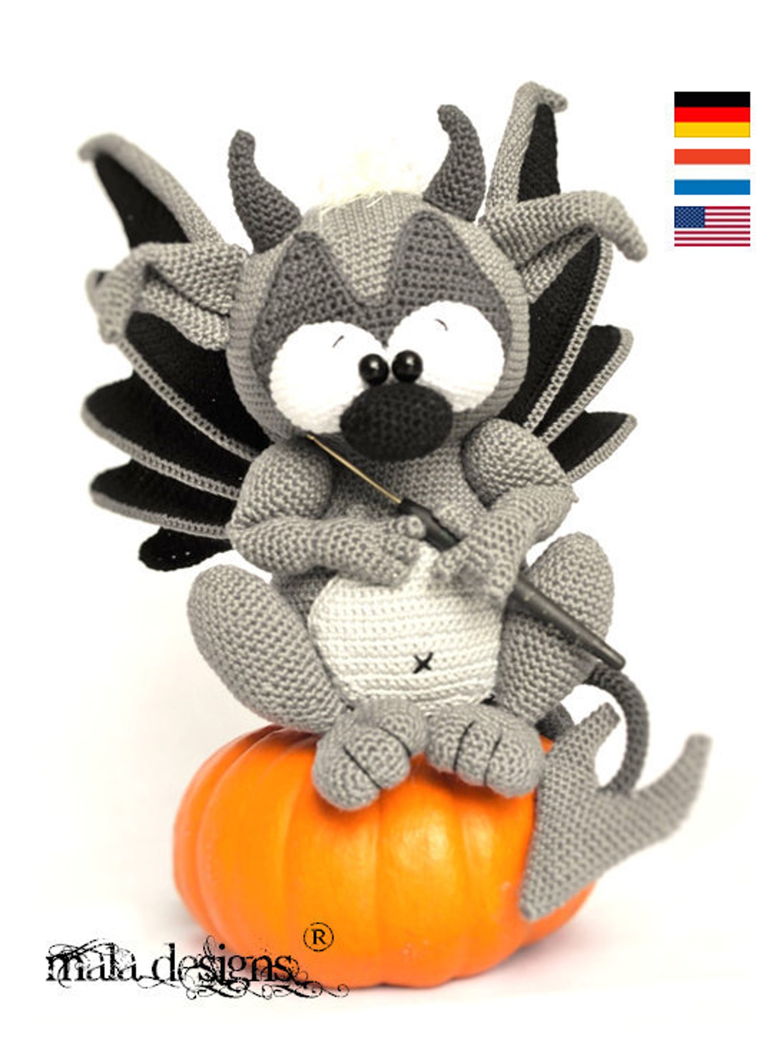 Gargoyle - Crochet Pattern - Etsy